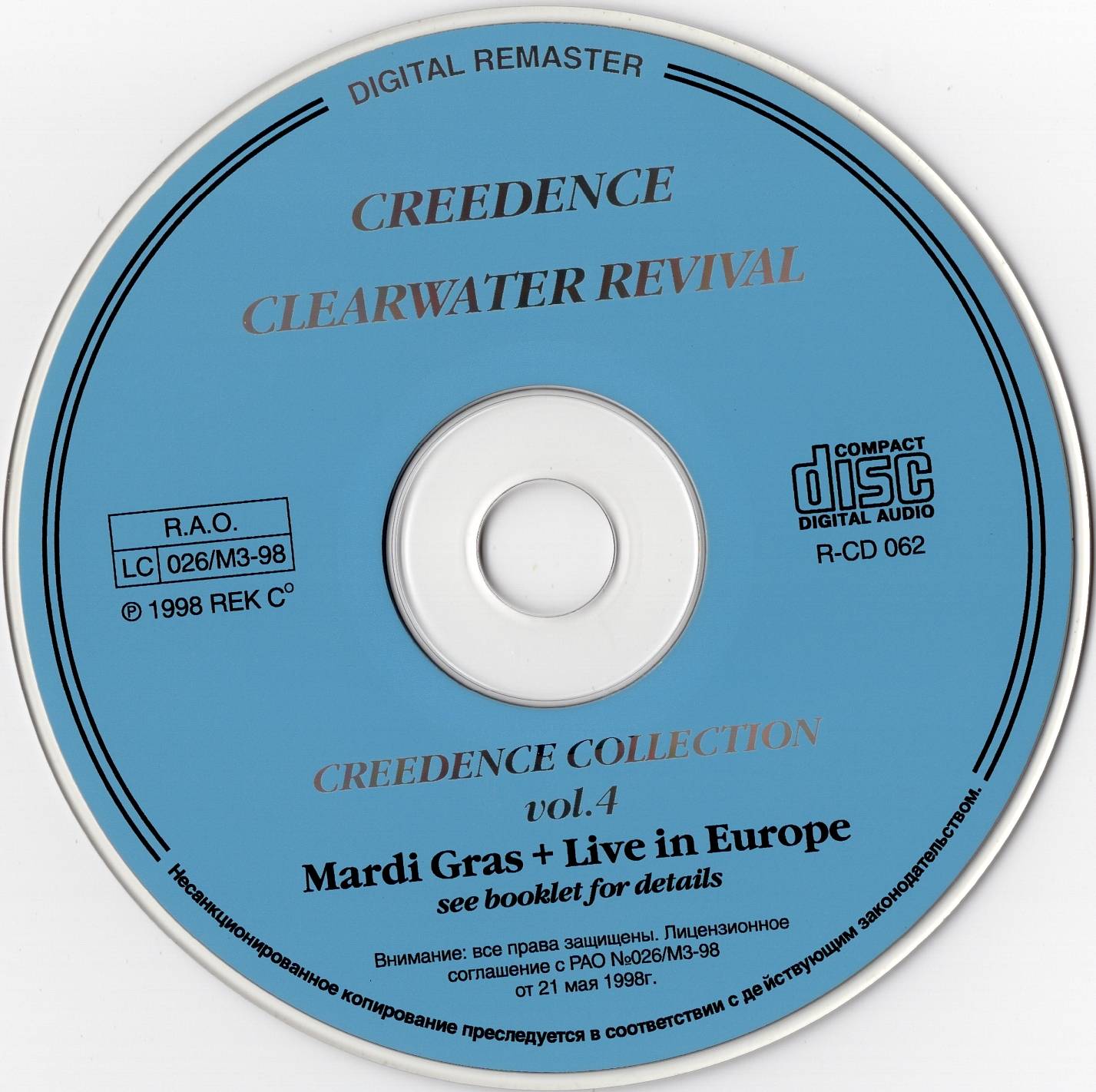 Creedence Clearwater Revival Creedence Collection Vol 3and4 [cd4 rus ...